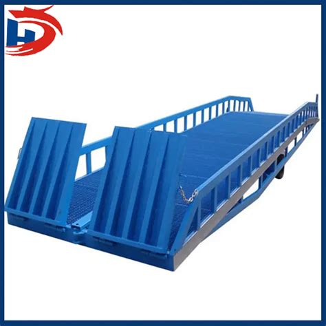 Mobile Loading Bridgeforkliftcontainer Slope Loading And Unloading