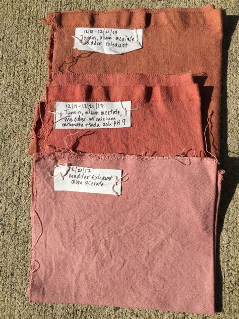 More Madder On Cotton Local Color Dyes Natural Dye Fabric How To