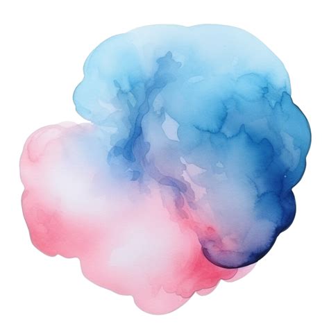 Ai Generated Watercolor Blob Clip Art 34927787 Png