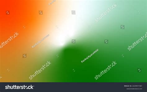 Indian Flag Tricolour Gradient Background Stock Illustration 2229977387
