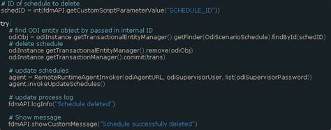 More To Life Fdmee Custom Scheduler Part 2