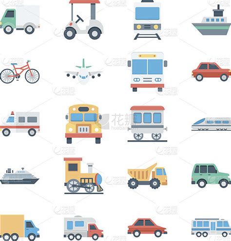 移动彩色矢量图标