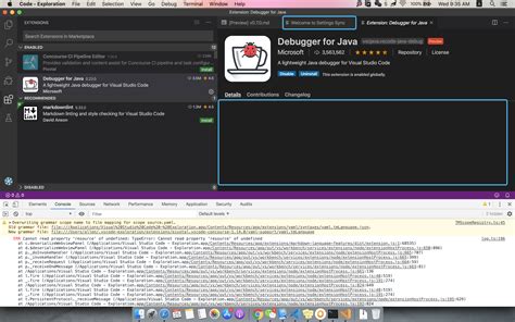 Extension Code Not Open SettingPage And Details Issue