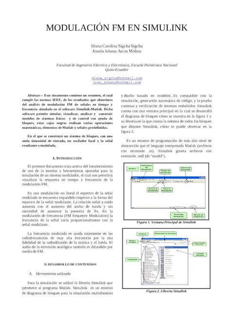 Docx Modulación Fm En Simulink Dokumentips