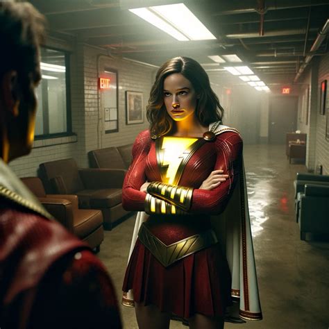 Mary Marvel Staredown By Wbatson99 On Deviantart