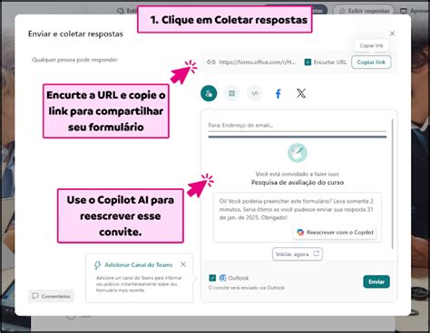 Tutorial Como Criar Um Formulário Usando O Microsoft Forms No Excel 365