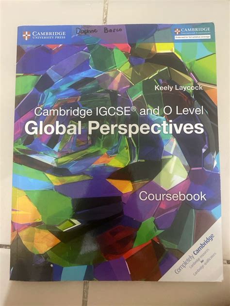 Cambridge Igcse And O Level Global Perspectives Coursebook Buku And Alat Tulis Buku Pelajaran Di