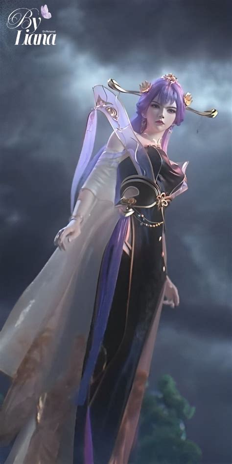 Tian Qiong Gadis Animasi Imut Desain Karakter