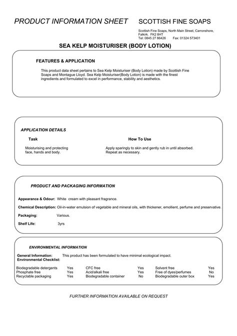 Coshh Safety Data Sheet