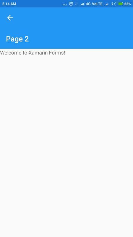 C Getting 2 Title Bar In Xamarin Forms App Stack Overflow