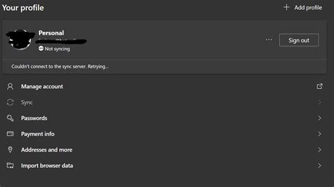 Microsoft Edge Chromium Not Syncing Using Windows 10 Version 2004 Microsoft Community Hub