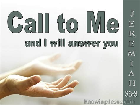 What Does Jeremiah 333 Mean