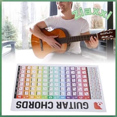 Таблица гитарных аккордов купить на Ozon по низкой цене 1888541637