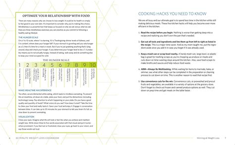 30 Minute Weight Loss Cookbook 100 Quick And Easy Recipes For Sustainable Weight Loss By Mandy