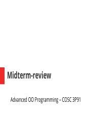 Comprehensive Guide to Advanced Object-Oriented Programming | Course Hero