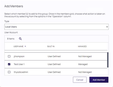 Group Membership