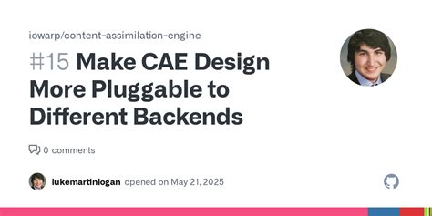 Make Cae Design More Pluggable To Different Backends · Issue 15 · Iowarpcontent Assimilation