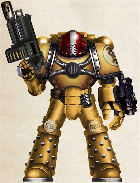 Wh30k Imperial Fists Tactical Vet Sgt Mk Iv By Hammerthetank On