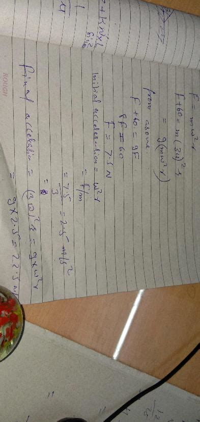 When The Angular Velocity Of A Uniformly Rotating Body Has Increased Thrice The Resultant Of