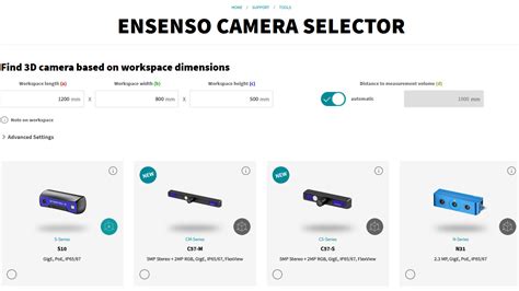 D Camera Finder Find And Buy D Cameras IDS