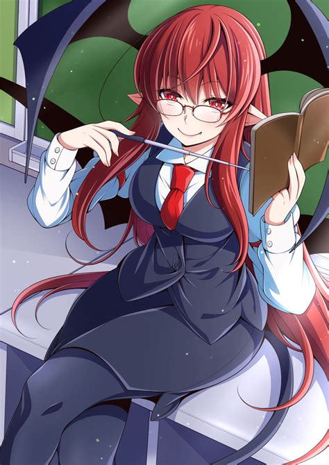 Eichi Yuu Koakuma Touhou Commentary Request Highres 1girl Bat