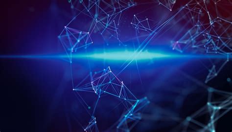 Premium Ai Image Network Connection Hologram Abstract Technology Blue