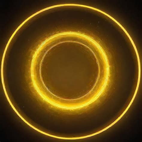 Abstract Light Circle Effect Ai Generated Premium Ai Generated Image