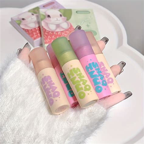 Shaqinuo 스위트 컬러 벨벳 립글레이즈 매트 마감 오래 지속되는 페이딩 방지 학생용 립스틱 선물 상자 다양한 색조 3개입 90일 구매자 보호 Temu