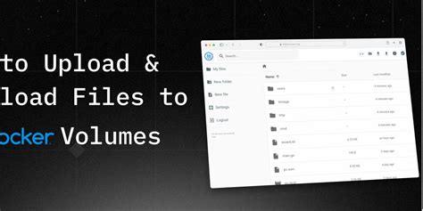 codingcat dev on linkedin how to upload and download files to docker