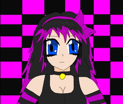 Emo Girl In The Style Of 2000s Anime By Ficuslover On Deviantart