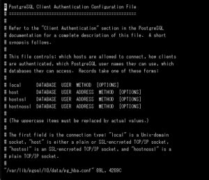 pg hba confの設定とポートの開放 顧客管理ソフト ガンジス 無料CTI