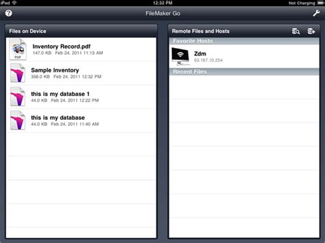 Filemaker Go For Ipad