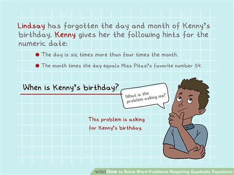 Ways To Solve Word Problems Requiring Quadratic Equations