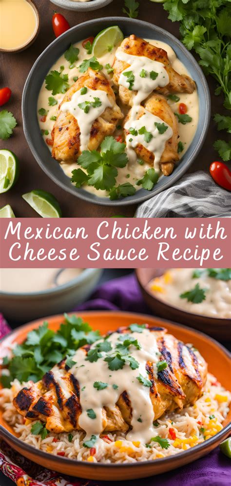 Mexican Chicken With Cheese Sauce Recipe Cheff Recipes
