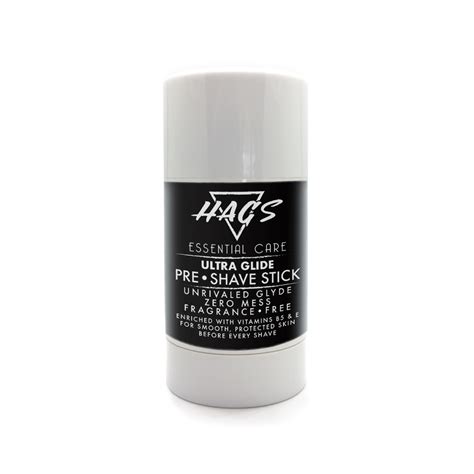 Essential Care Ultra Glide Pre Shave Stick Hags Artisan Shaving