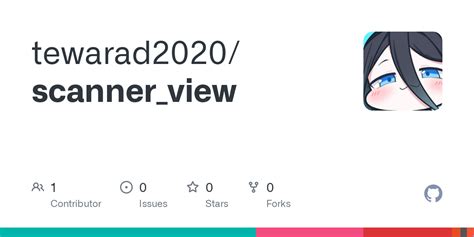 GitHub Tewarad Scanner View