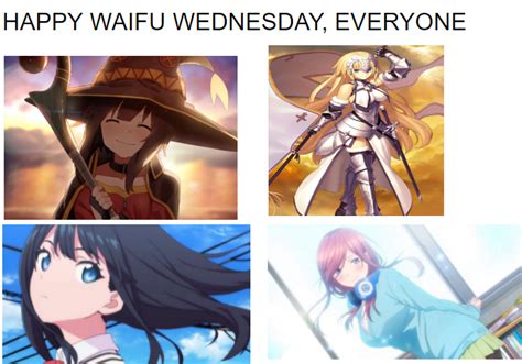 I Wish You Guys A Happy Waifu Wednesday R Goodanimemes