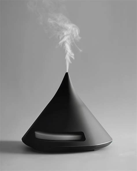 Air Humidifier And Oil Diffuser Smoke Premium Ai Generated Image