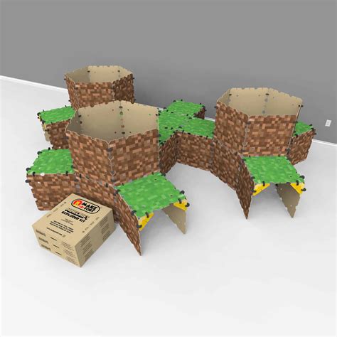 Minecraft Fort Kits 3 Pack Make A Fort