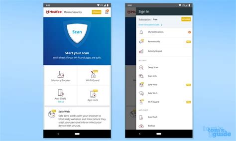 Mcafee Mobile Security Review Middle Of The Road Toms Guide