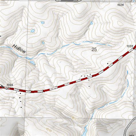 Mark Twain National Forest Ridge Runner Trail Map By Us Forest