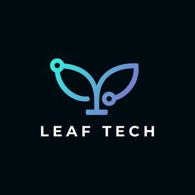 Tech Leaf Vector Art Icons And Graphics For Free Download