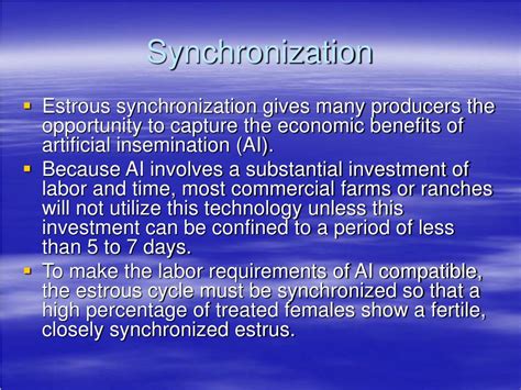 Ppt Estrus Synchronization Powerpoint Presentation Free Download Id 3589760