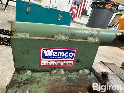 Wemco 6200 Portable Power Unitwire Winder Agriculture Bigiron