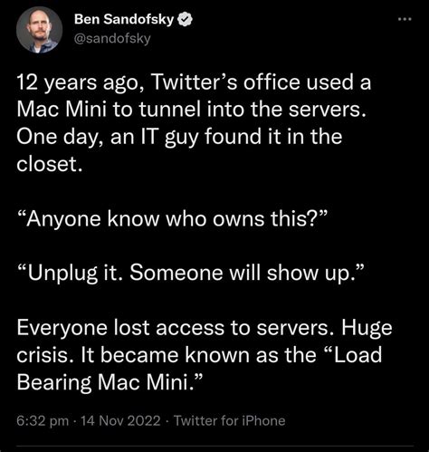 Load Bearing Macmini R Macmini