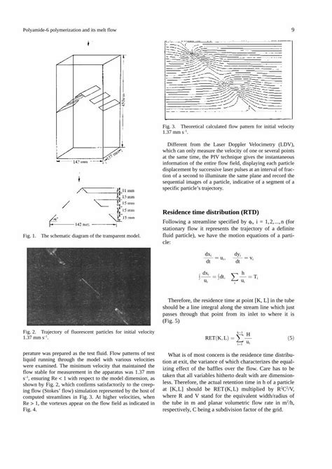 Pdf Polyamide 6 Polymerization And Its Melt Flow In The Vk Tube