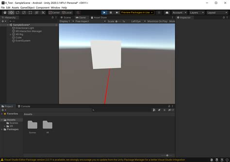Unity Oculus Qeust 原型开发配置 哔哩哔哩