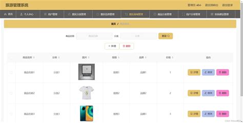 基于spring Boot的旅游管理系统spring Boot 旅游管理项目 Csdn博客