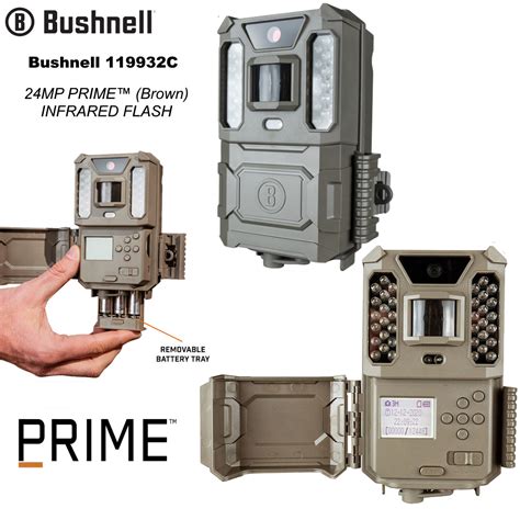 Bushnell 119932c 24mp Prime™ Brown Infrared Flash Camera Traps Cc
