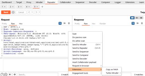 Github C 960 Request Converter Burp Suite Extension That Adds A Menu Entry To Convert A